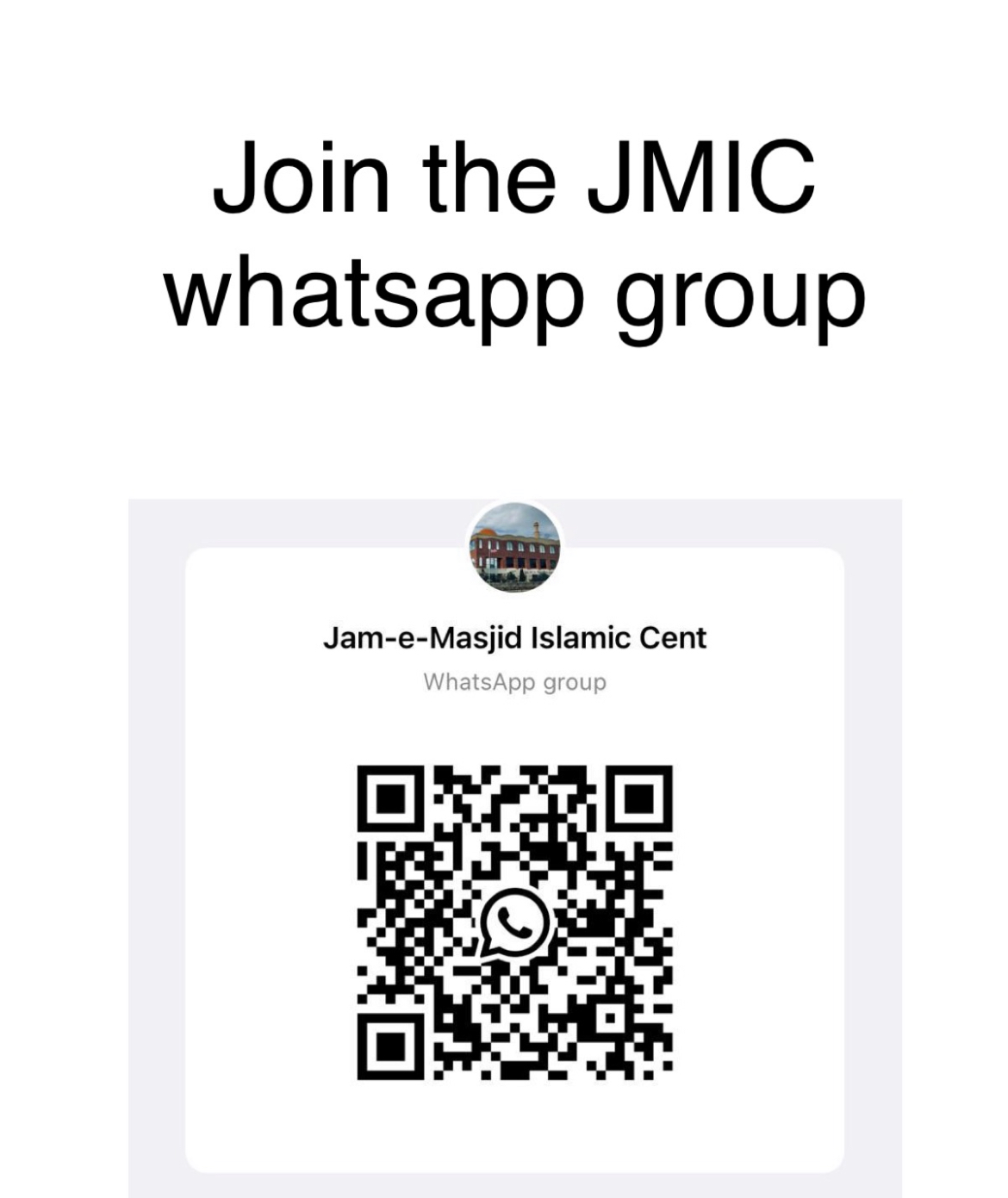 JMIC | The Jam-e-Masjid Islamic Center Inc