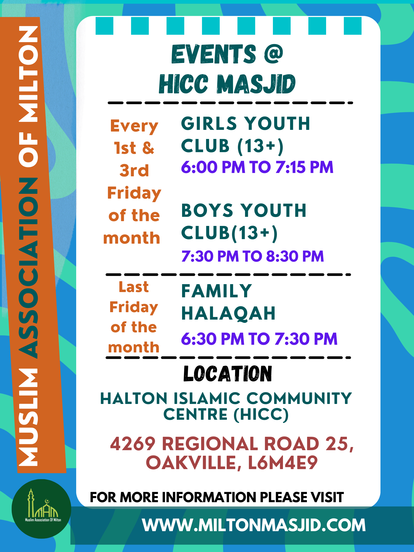 Muslim Association of Milton | MAM